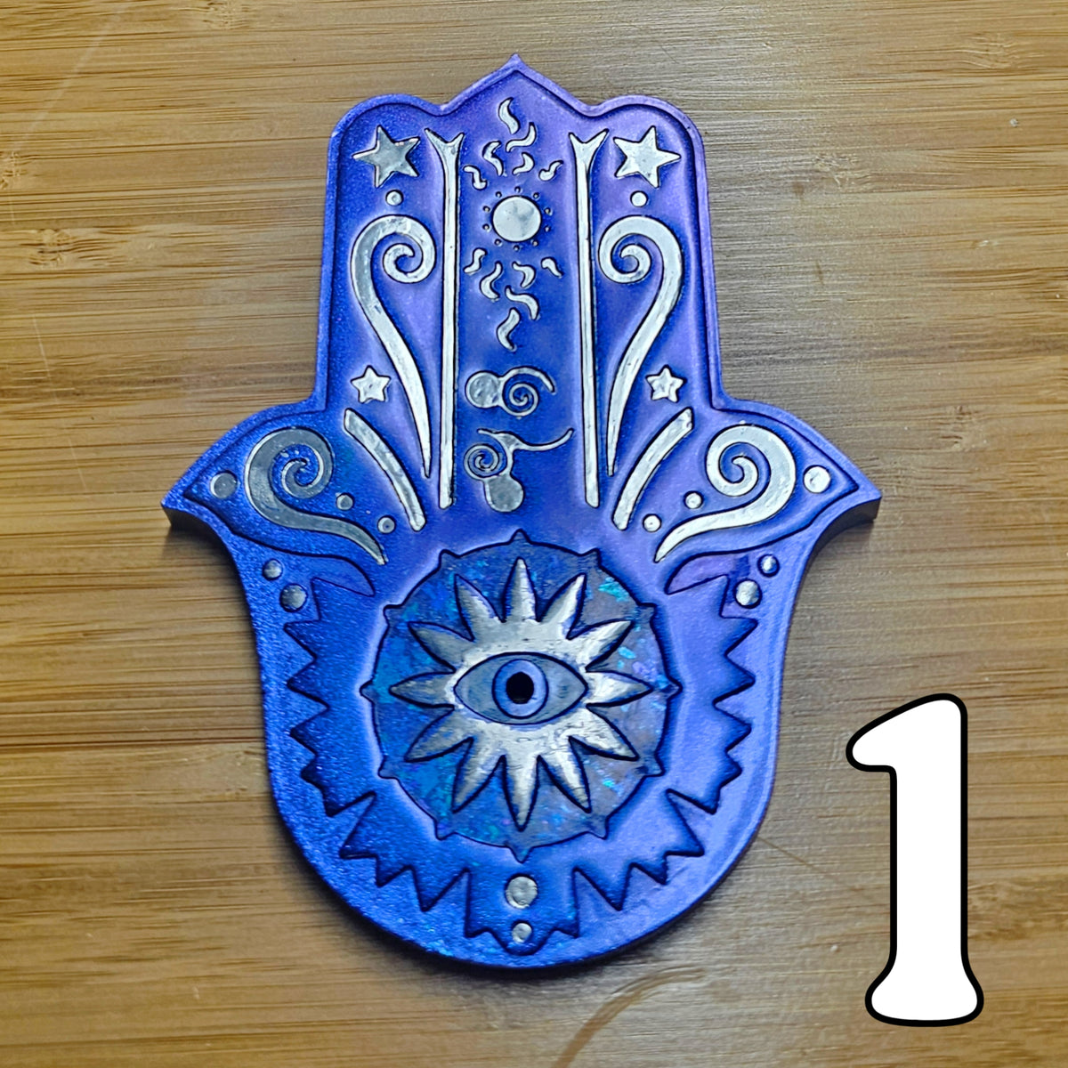 Hamsa/Hand of Miriam Resin Wall Art – NerdyKeppie