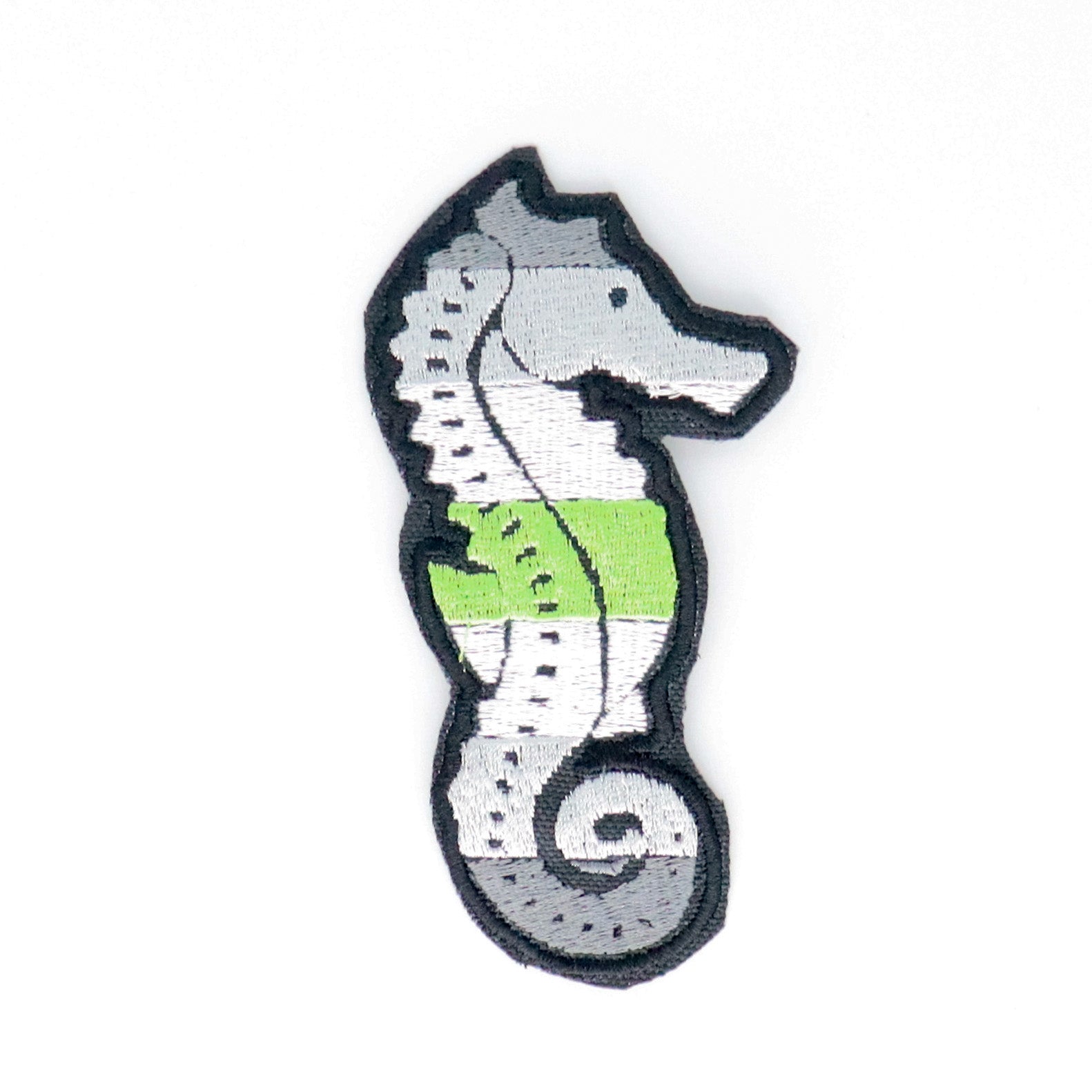 Embroidered Flag Selectable Seahorse Pride Patches – NerdyKeppie