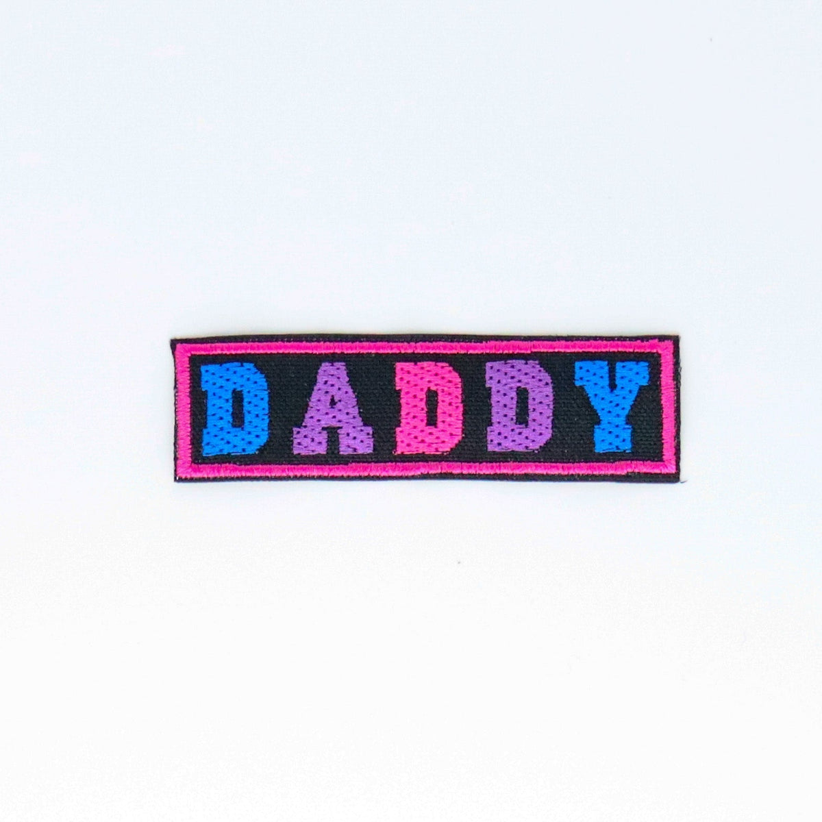 Embroidered Daddy Pride Patches Patches – NerdyKeppie