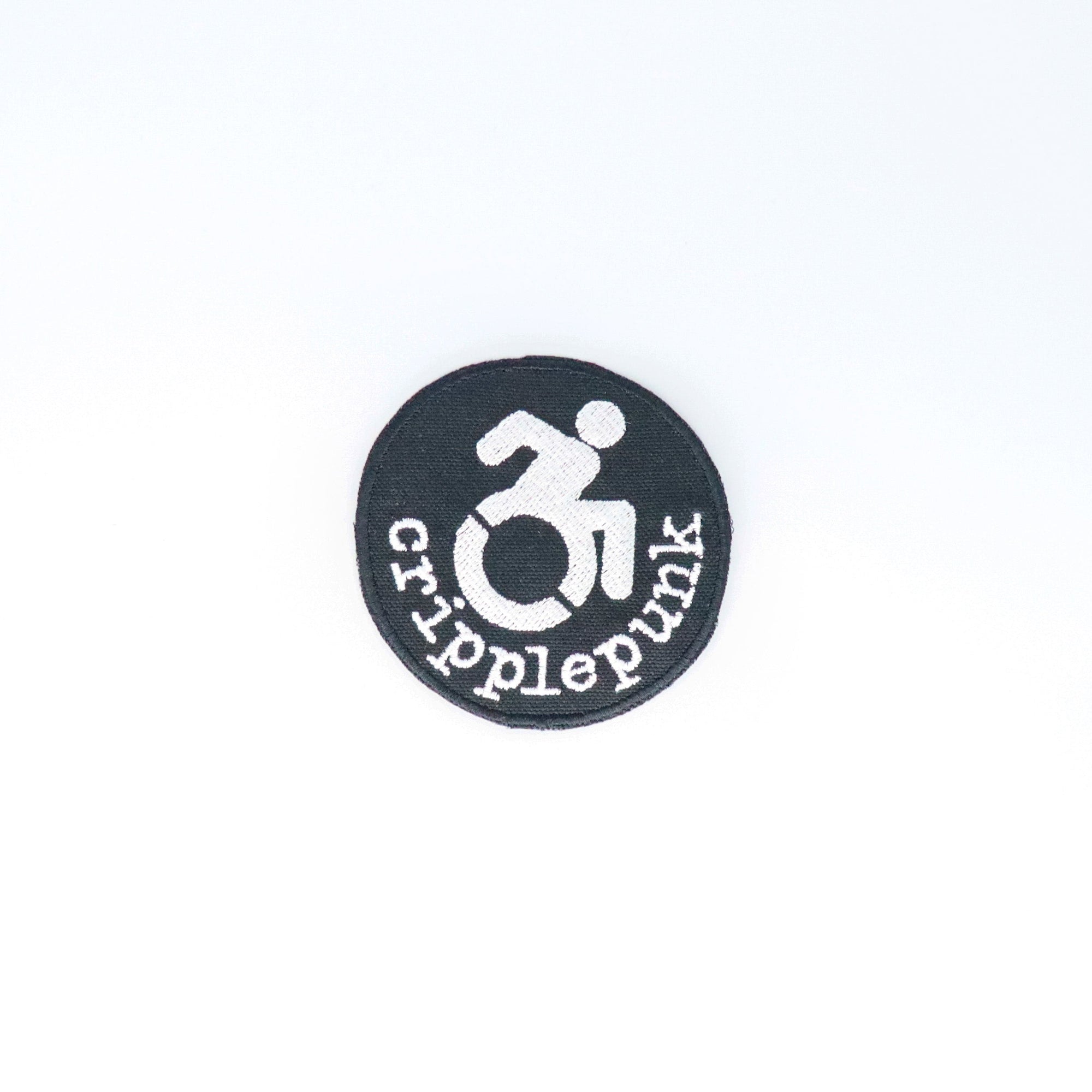 "Cripplepunk" Embroidered Disability Pride Patch – NerdyKeppie